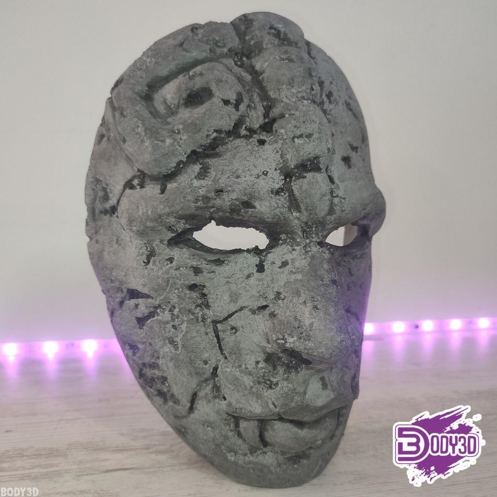 Free STL file Stone Mask Jojo's Bizarre 🇯🇵・3D printer design to ...